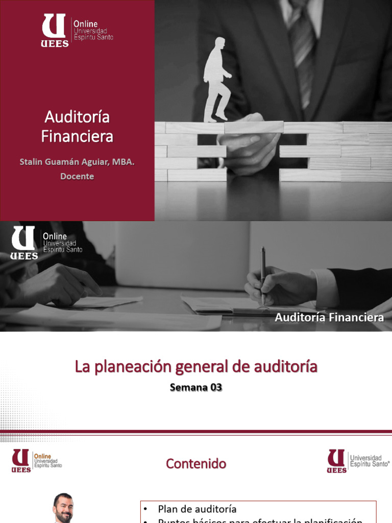 03-AF-La Planeación General de Auditoría-S03 | PDF | Auditoría | Contabilidad