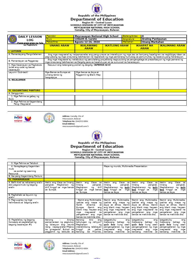 Week 3 - DLL - Ap8-2024-2025 | PDF