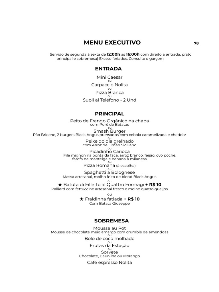 Nolita Roastery Menu | PDF | Chocolate | Creme (gastronomia)