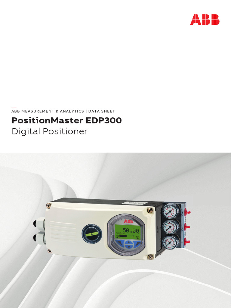 EDP300 Digital Positioner Guide | PDF | Actuator | Valve
