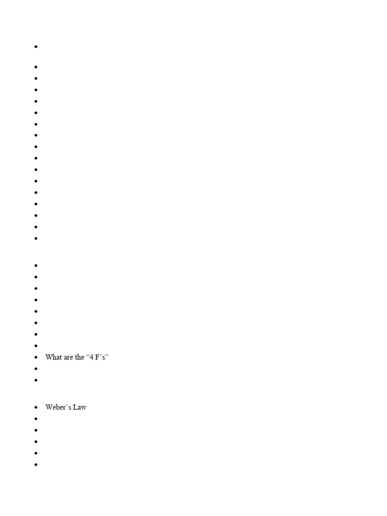 Psychology 101 Study Guide Overview | PDF