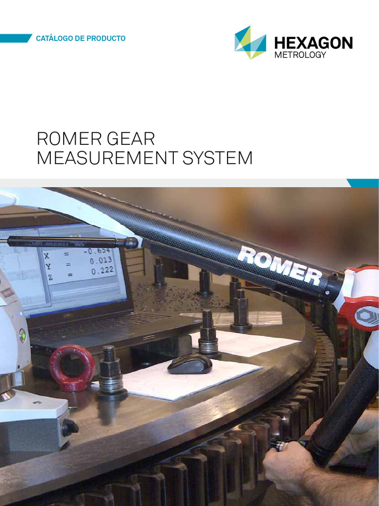 Sistema de Medición 3D ROMER Gear | PDF | Engranaje | Medición