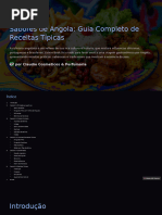 Mufete: Prato Típico de Angola | PDF | Alimentos | Culinária