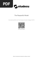 The Respectful Model | PDF