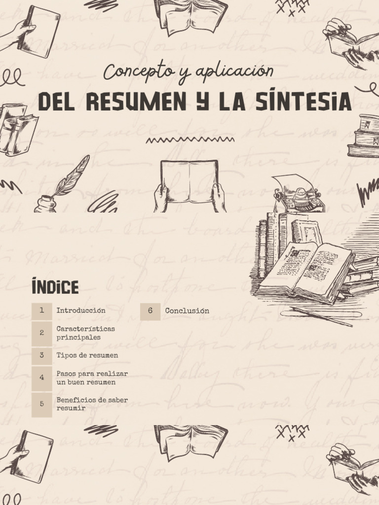 Tipos y características del resumen | PDF | Información