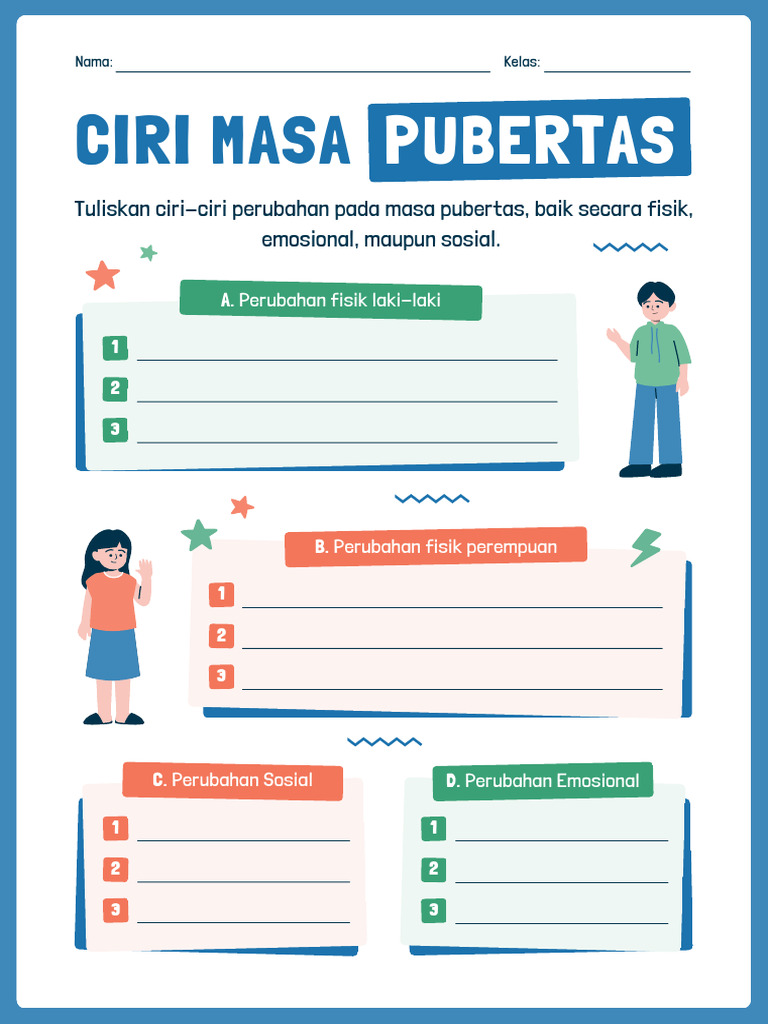 Ciri-Ciri Perubahan Masa Pubertas | PDF