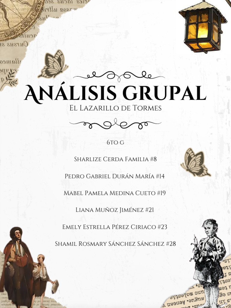 Análisis de "El Lazarillo de Tormes" | PDF