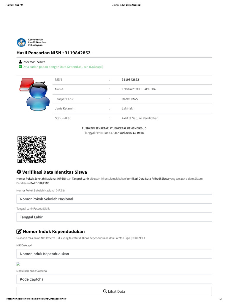 _Nomor Induk Siswa Nasional SIGIT_compressed | PDF