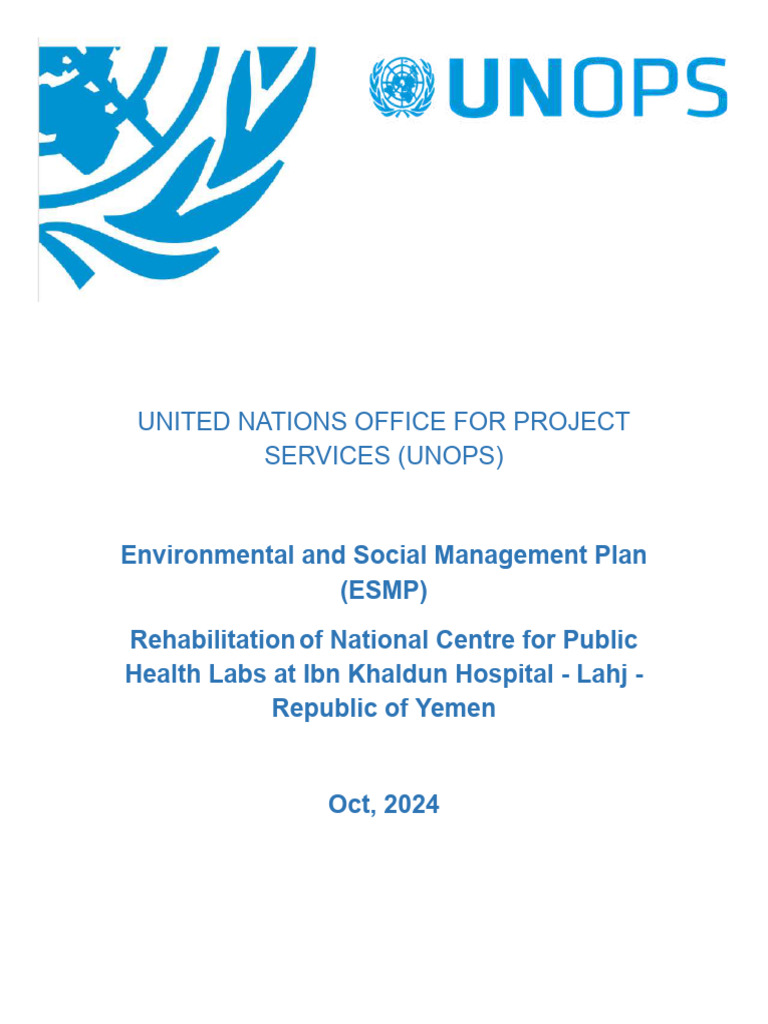 ESMP National Center For Public Health Lab - 2 | PDF | Structural Load ...