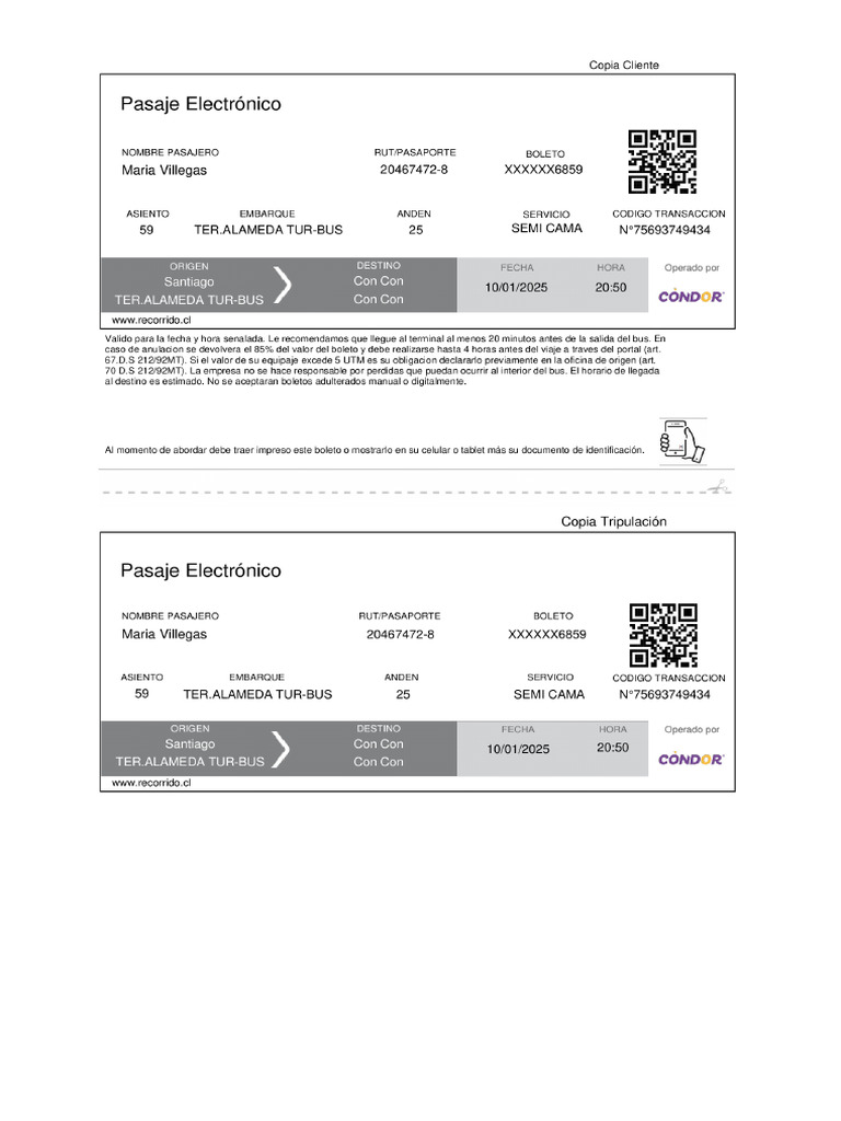 Pasaje recorrido 742a9zz8 (1) | PDF