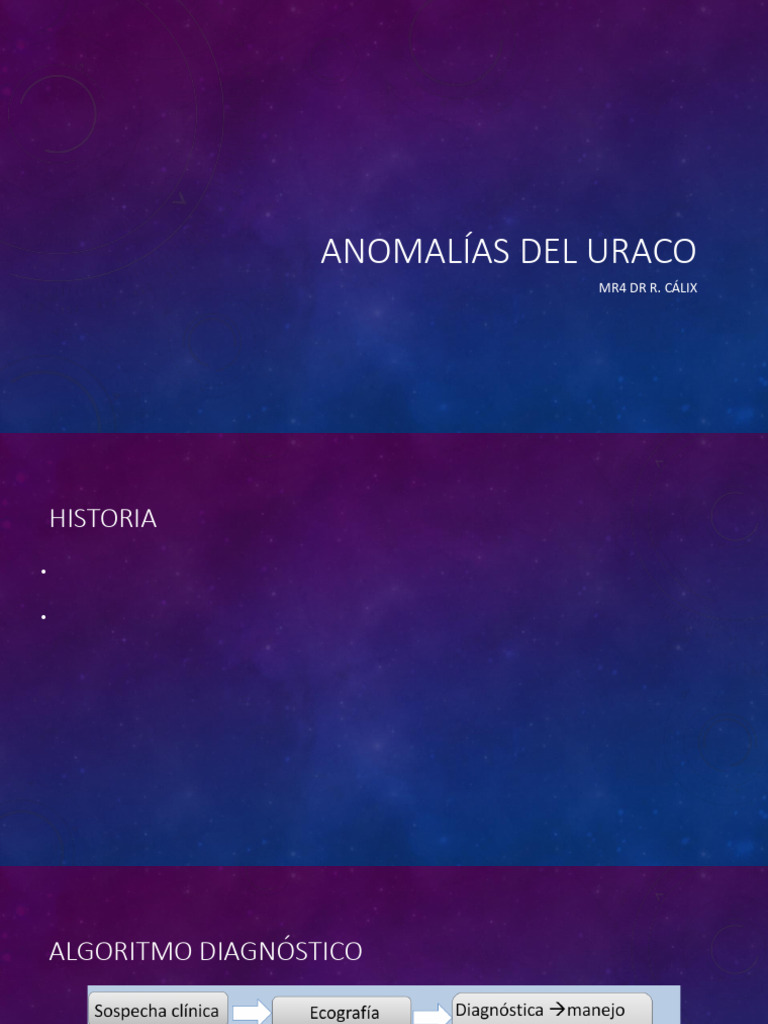 Anomalias del Uraco | PDF | Ultrasonido médico | Medicina CLINICA