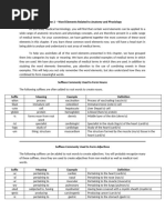 Medical Terminology - Chapter 2 Combining Forms | PDF