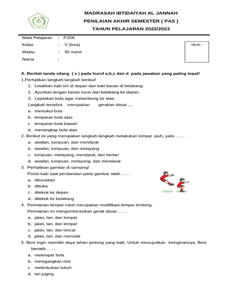 pjok.5.AL JANNAH (1) | PDF