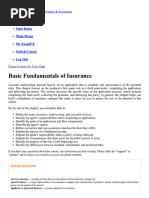 Types of Insurance Documents | PDF | Insurance | Risk