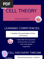 Cell Theory Timeline Overview | PDF