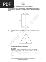 CSEC Maths June 2010 Paper 2 Solutions | PDF | Circle | Elementary ...
