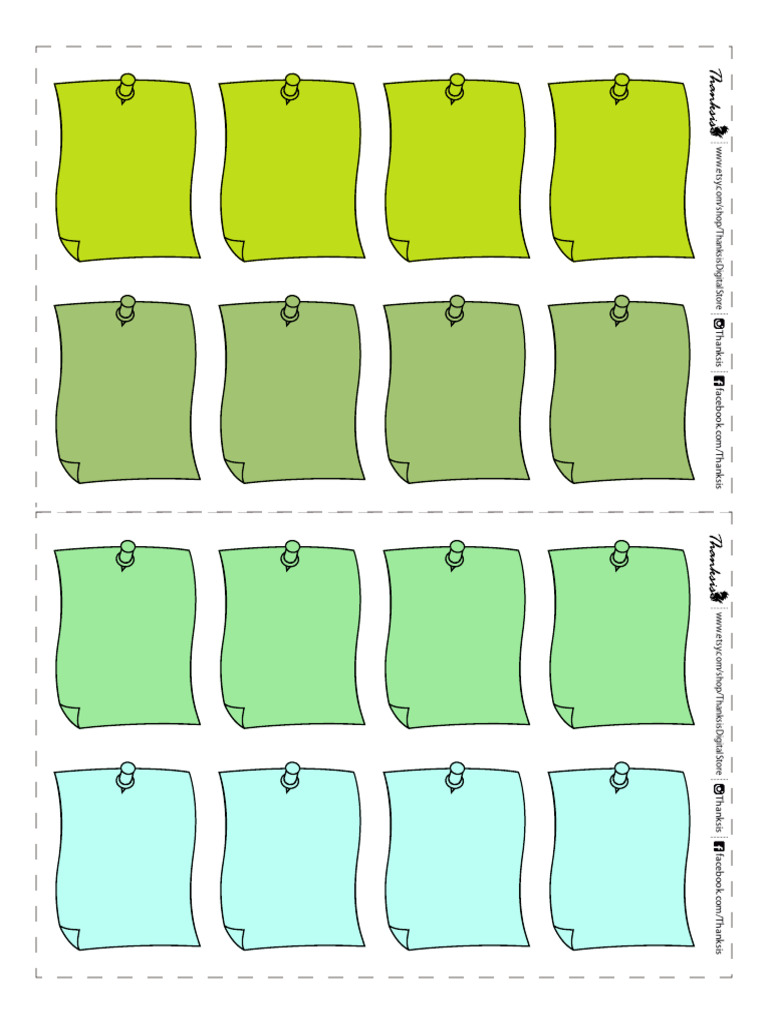 Thanksis - Stick Notes Jumbo | PDF