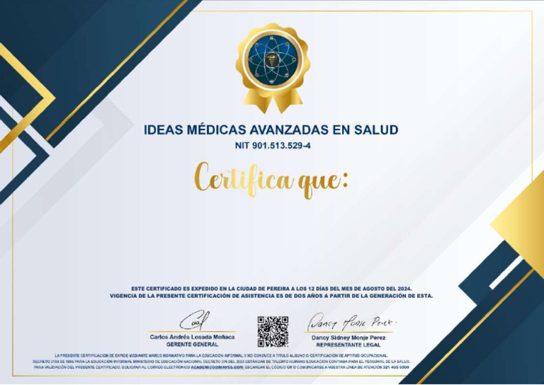 Certificación BLS 2024 Pereira | PDF