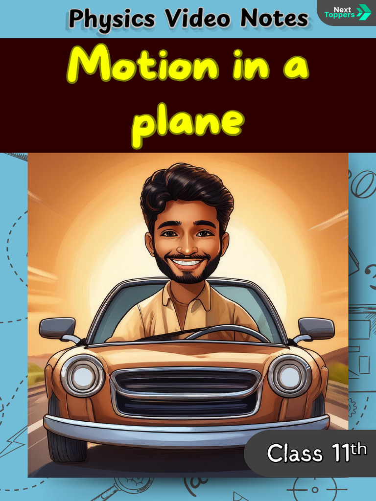 Motion in a plane | PDF | Euclidean Vector | Mechanical Engineering