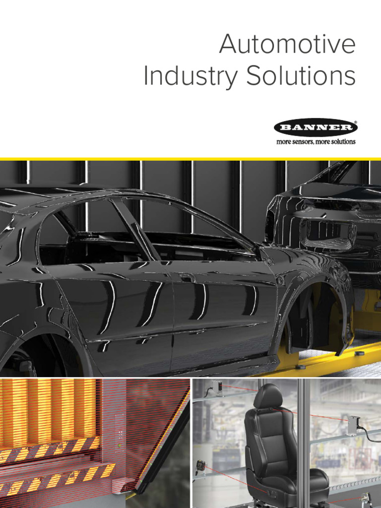 Automotive Manufacturing Tech | PDF | Sensor | Automation
