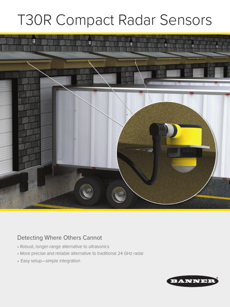 T30R Banner | PDF | Radar | Sensor