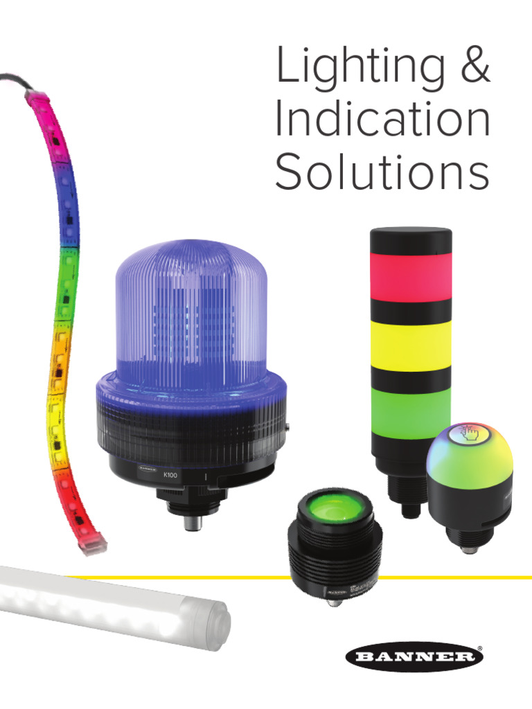 Lighting & Indication Solutions Brochure | PDF | Lighting | Light ...