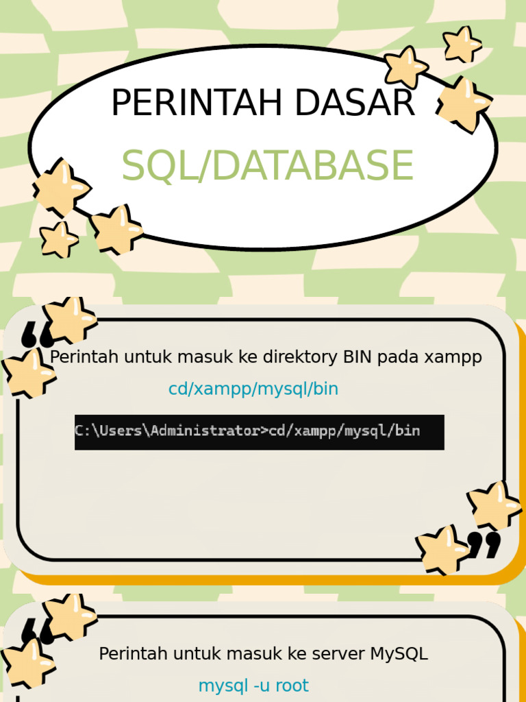 3.perintah Dasar SQL Xi TKJ | PDF