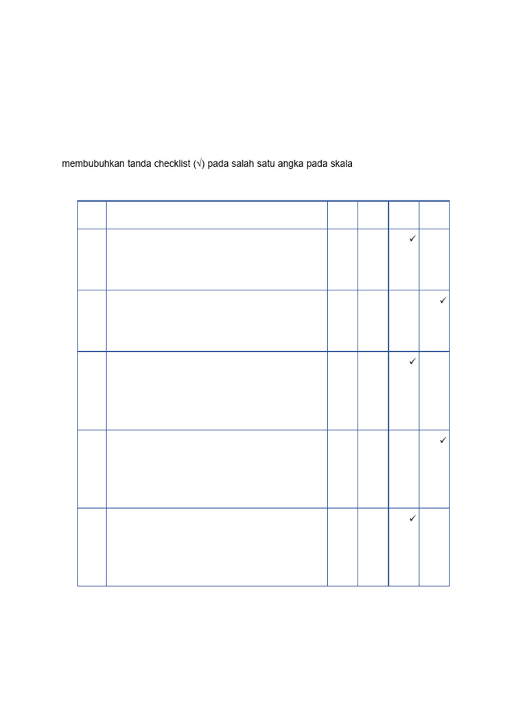 Asesmen Diri Mahasiswa TaRL | PDF