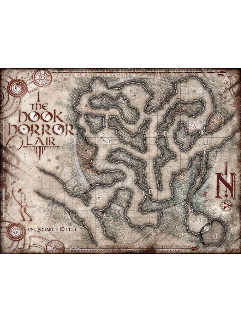 Hook Horror Map DM Version | PDF