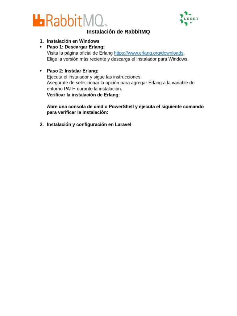 Installing RabbitMQ | PDF