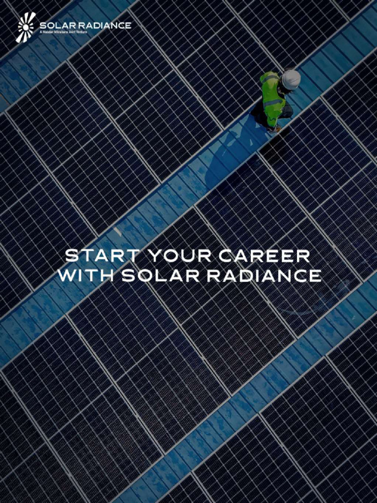 Masdar Mitra Solar Radiance - Job Opportunities 2024 | PDF
