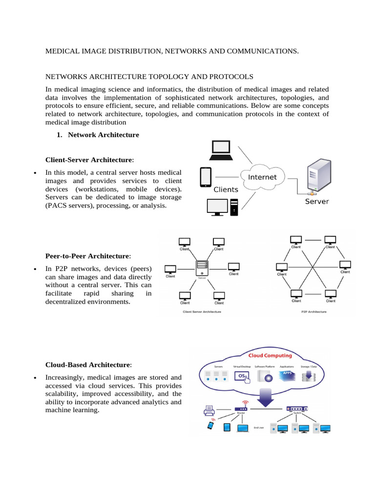 Medical Image Network Protocols | PDF | Network Topology | Computer Network