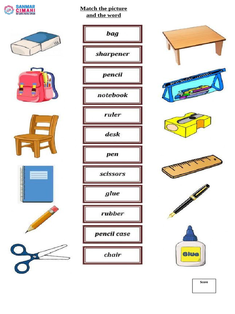 Worksheet Thing in The Classroom 1st Grade 240826 162241 | PDF