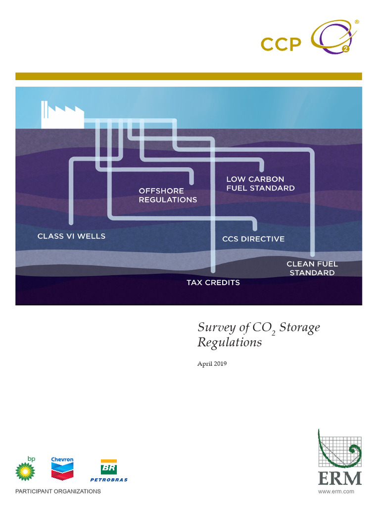 241209. Survey of CO2 Storage Regulations_CCP4-Regulatory-Report-2019 | PDF | Carbon Capture And ...