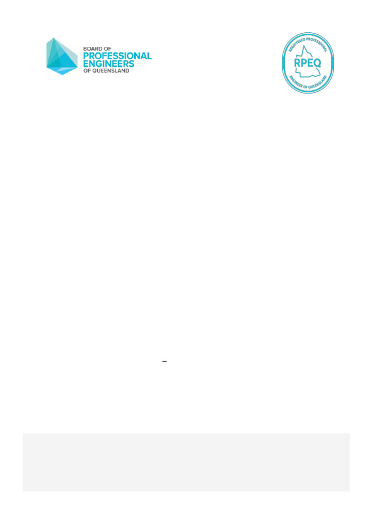 RPEQ Electrical Engineer Registration 2024 | PDF