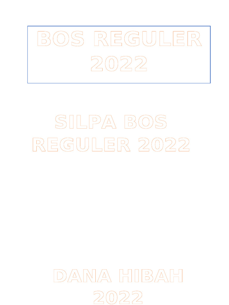 Bos Reguler | PDF