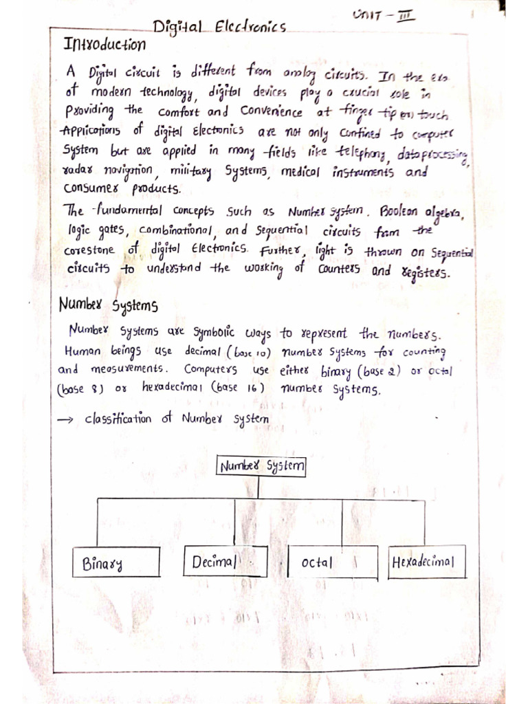 Digital Electronics Unit-3 | PDF