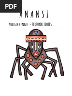 Anansi Plot-Alistair Campbell | PDF | Anansi