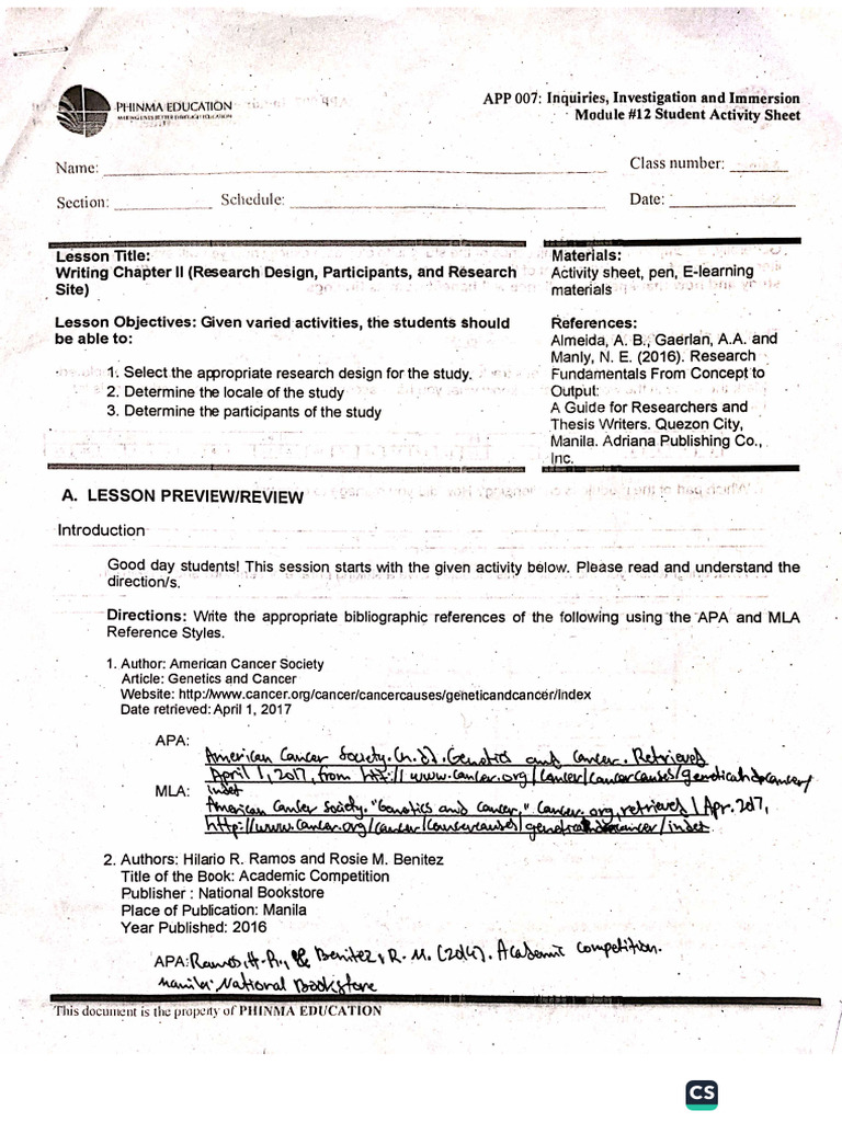 PP007 M12 13 12 Humss 1 | PDF