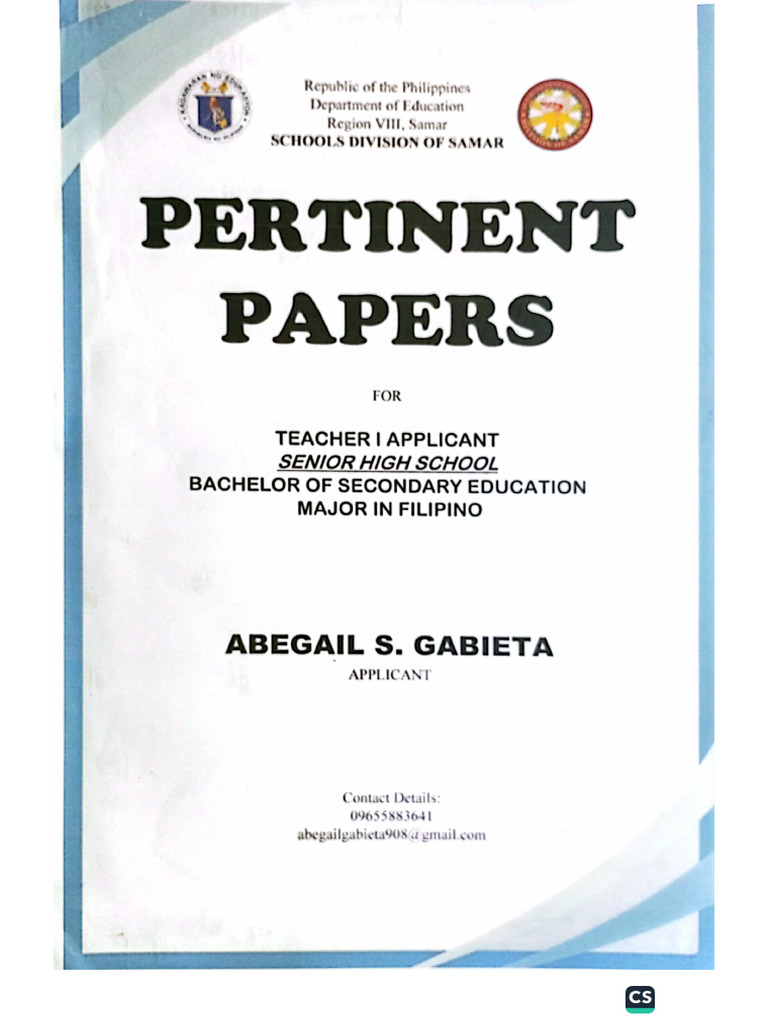 Gabieta, Abegail S | PDF