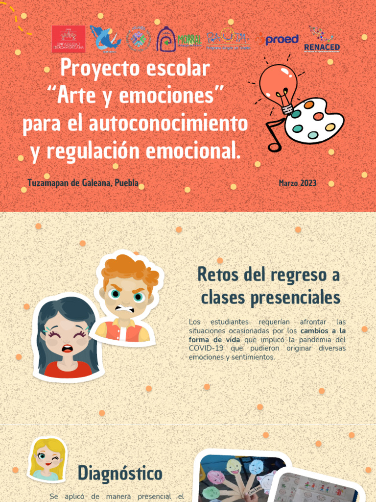 Proyecto "Arte y emociones" escolar | PDF | Las emociones | Bailes