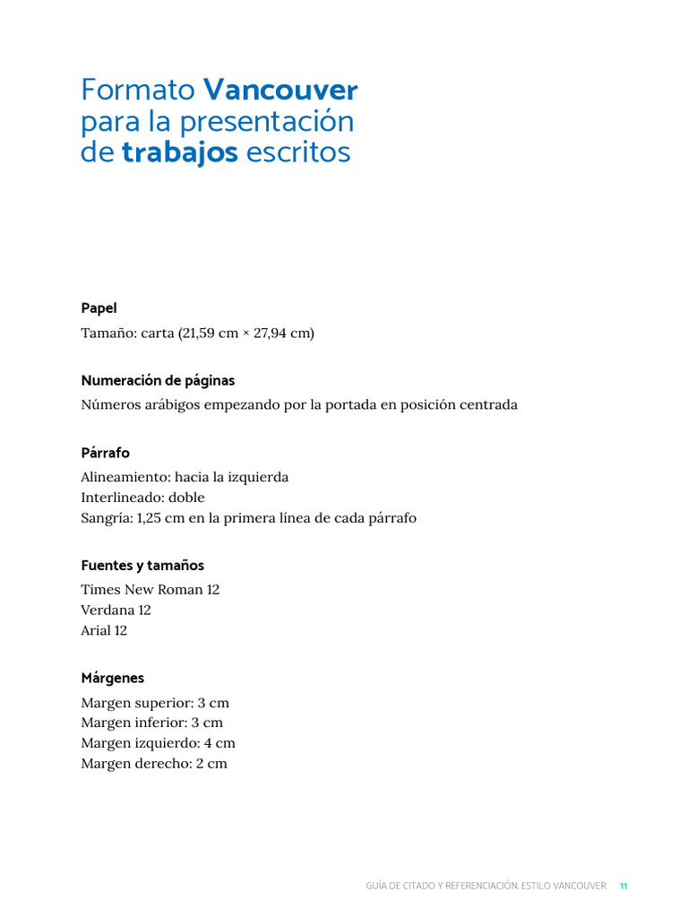 Guía de Citado y Referenciación Estilo Vancouver-1-4-58 (1) - 8-55 ...