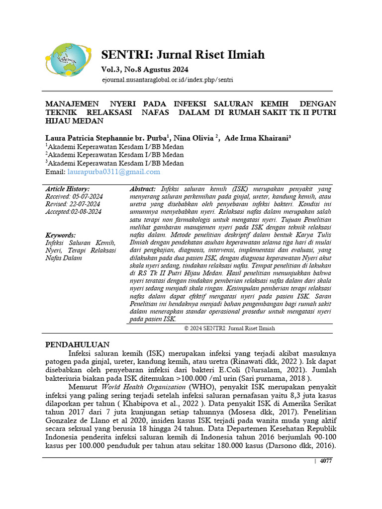 40 +jurnal+sentri+laura (+sentri+juli+22+2024) | PDF