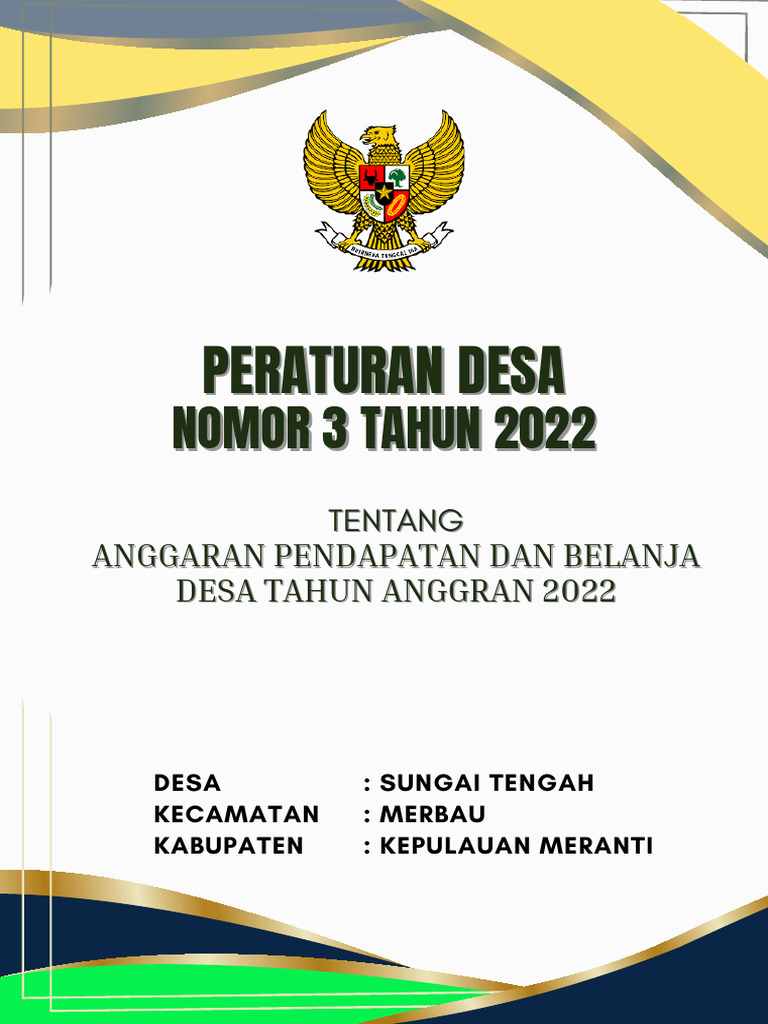 Buku Administrasi Desa | PDF