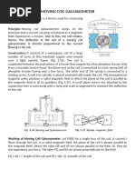 Class 12TH Project On Moving Coil Galvanometer | PDF | Quantity ...