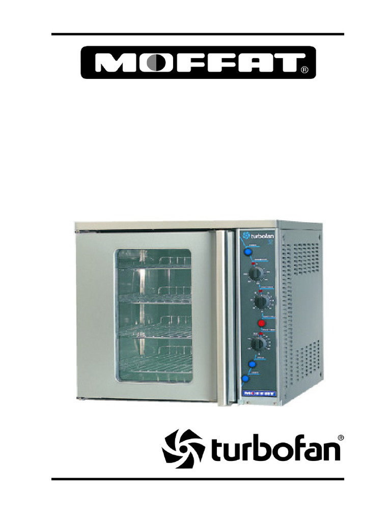 E32MS Convection Oven Manual | PDF | Thermostat | Switch
