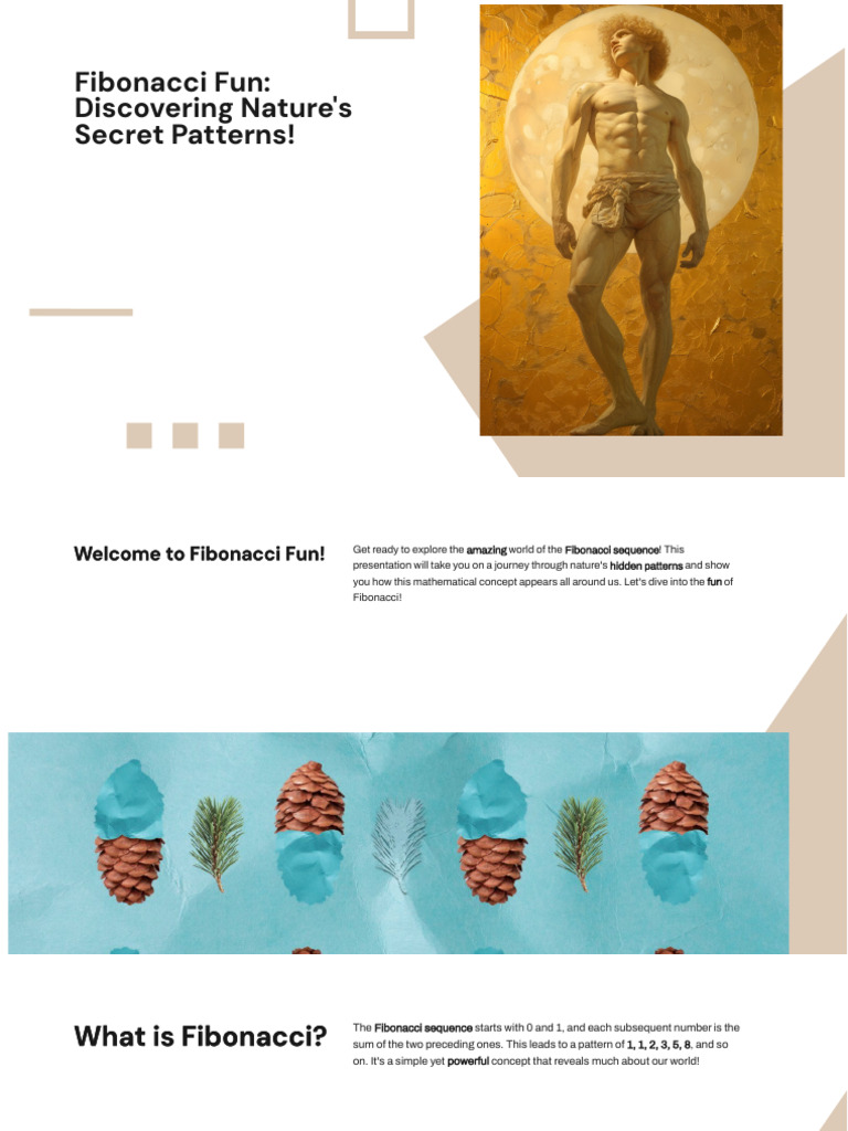Slidesgo Fibonacci Fun Discovering Natures Secret Patterns 20241215115458gagw Pdf