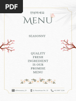 Menu 1988 Pocha Semarang Terbaru | PDF