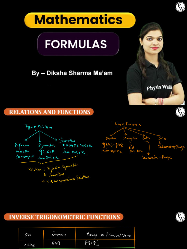 Formulas | PDF