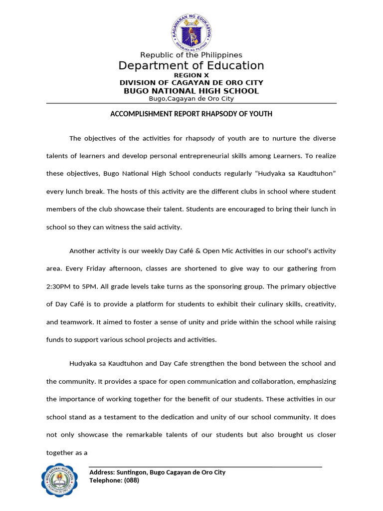 Bugo Nhs Rhaps0dy 0f Y0uth Ar | PDF | Learning